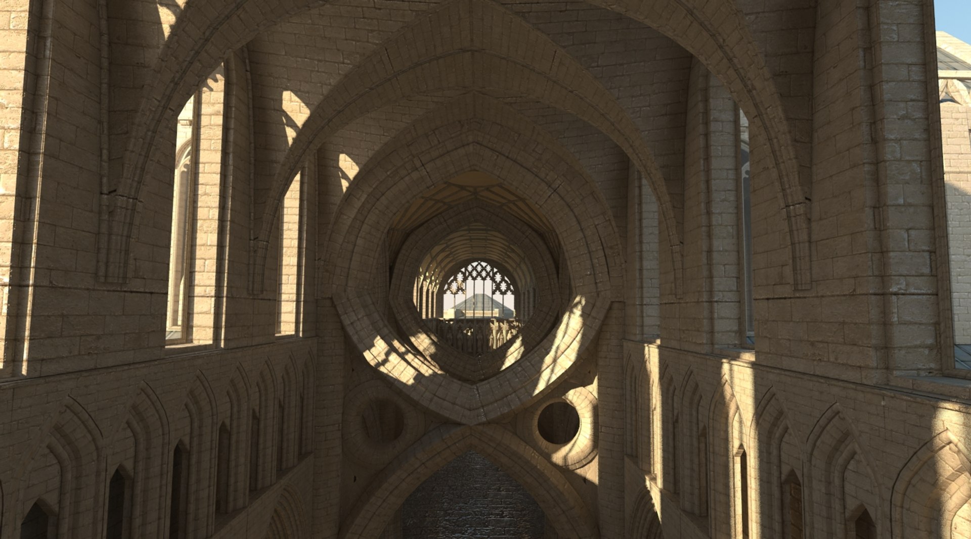 Max Wells Gothic Cathedral
