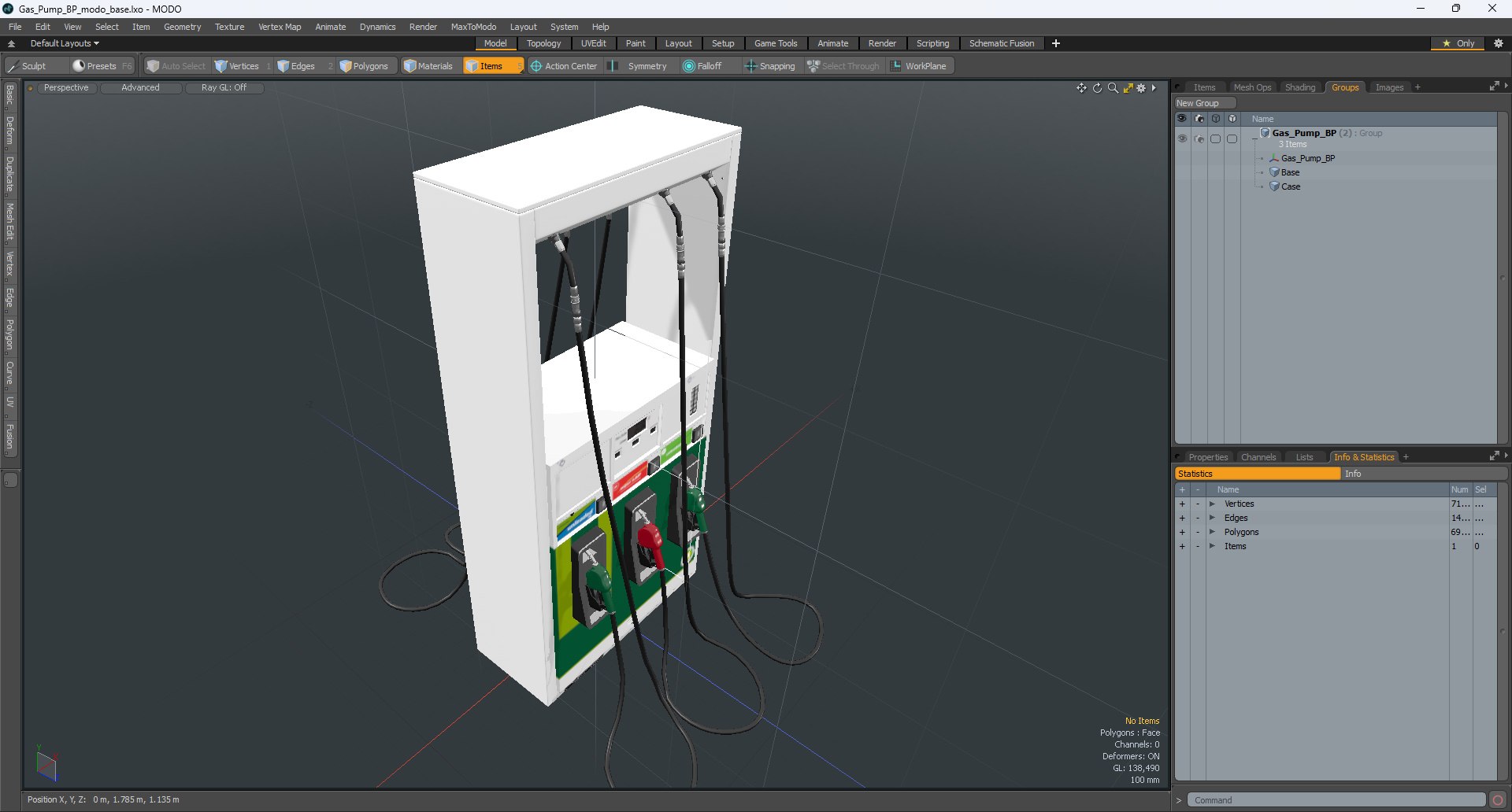 Gas Pump BP Model - TurboSquid 2277621