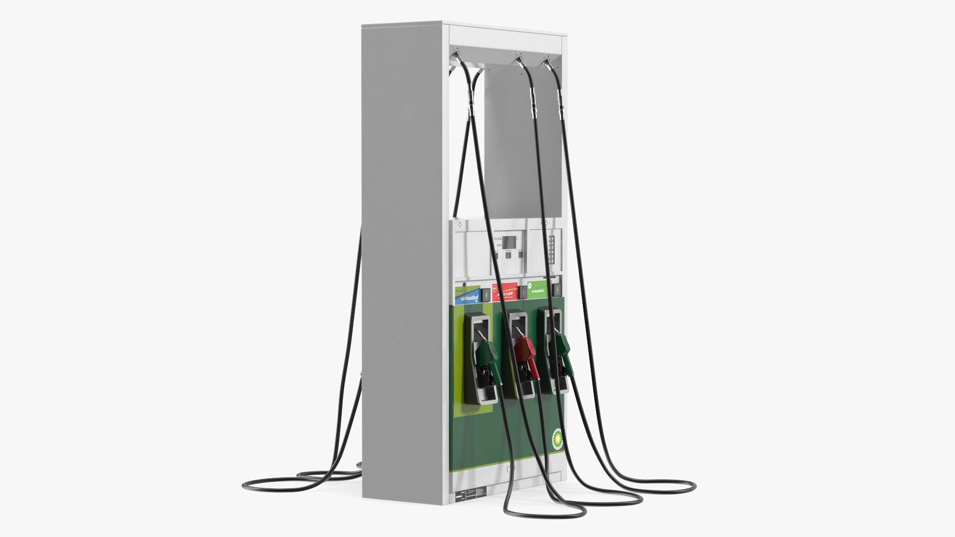 Gas Pump BP Model - TurboSquid 2277621