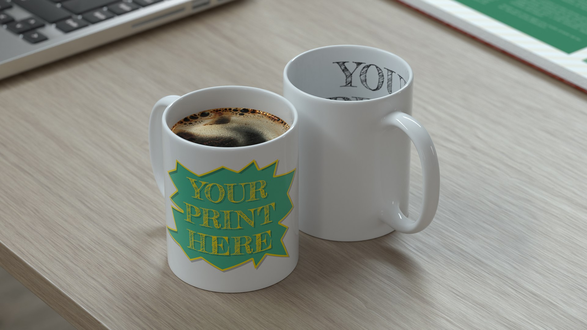 Realistic Coffee Mug 4k 3D - TurboSquid 1711096