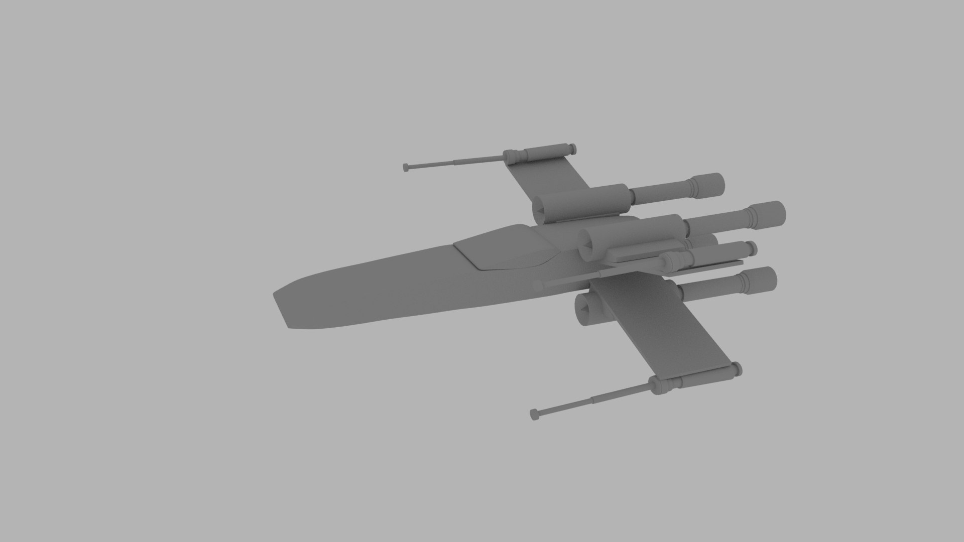 X-wing 3D model - TurboSquid 2174485