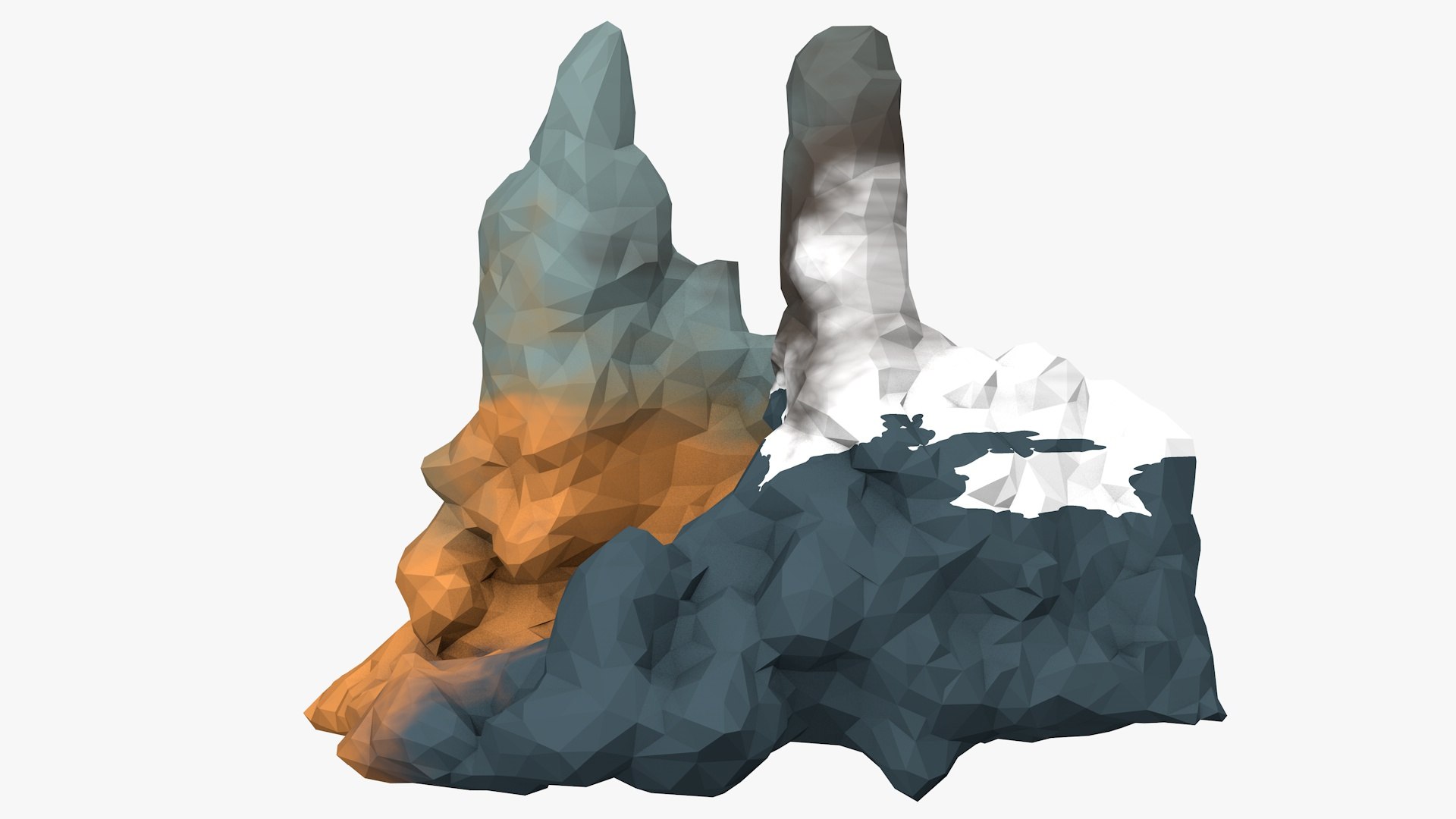 3D Model Stone Low Poly - TurboSquid 2121059
