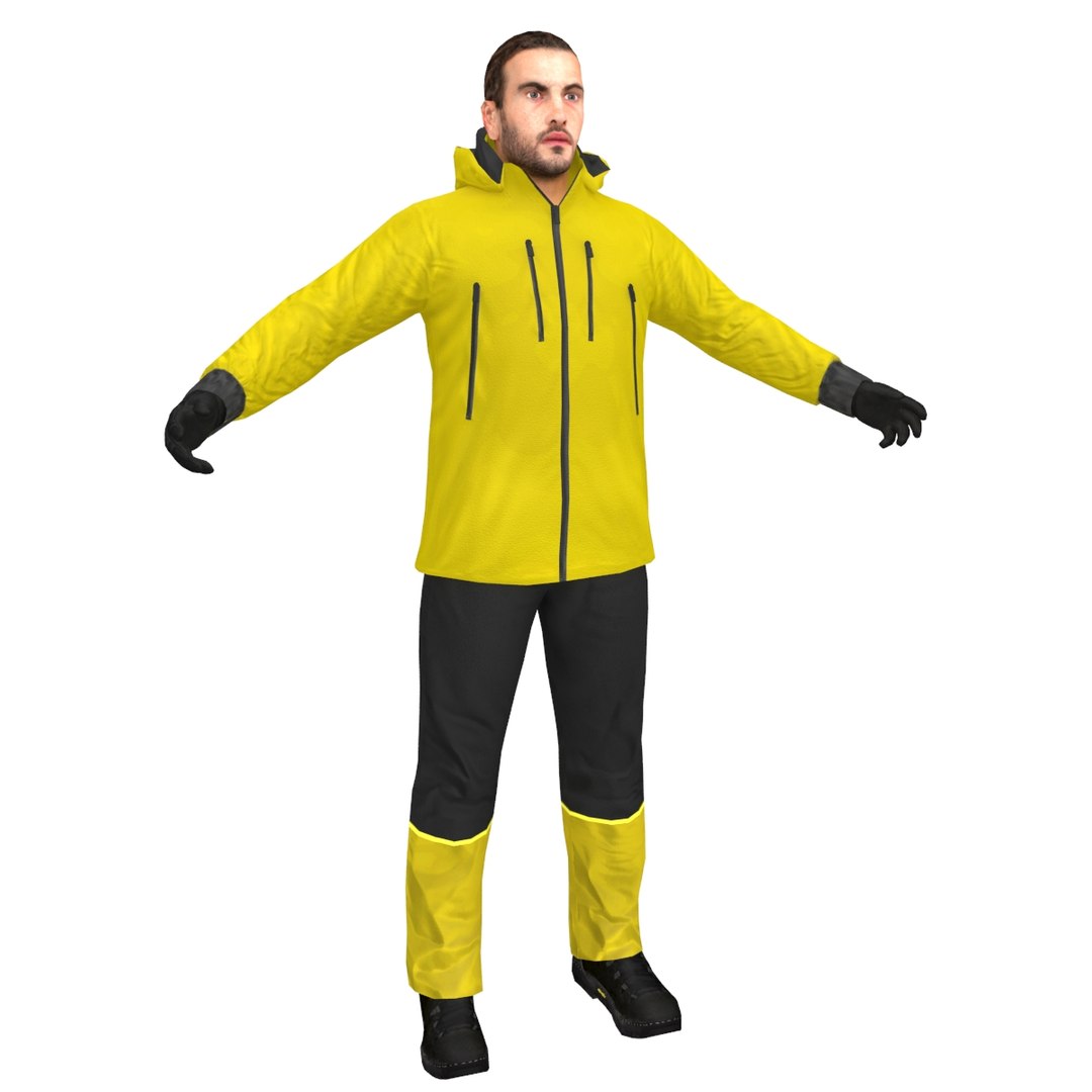 3D Rock Climber - TurboSquid 1409946