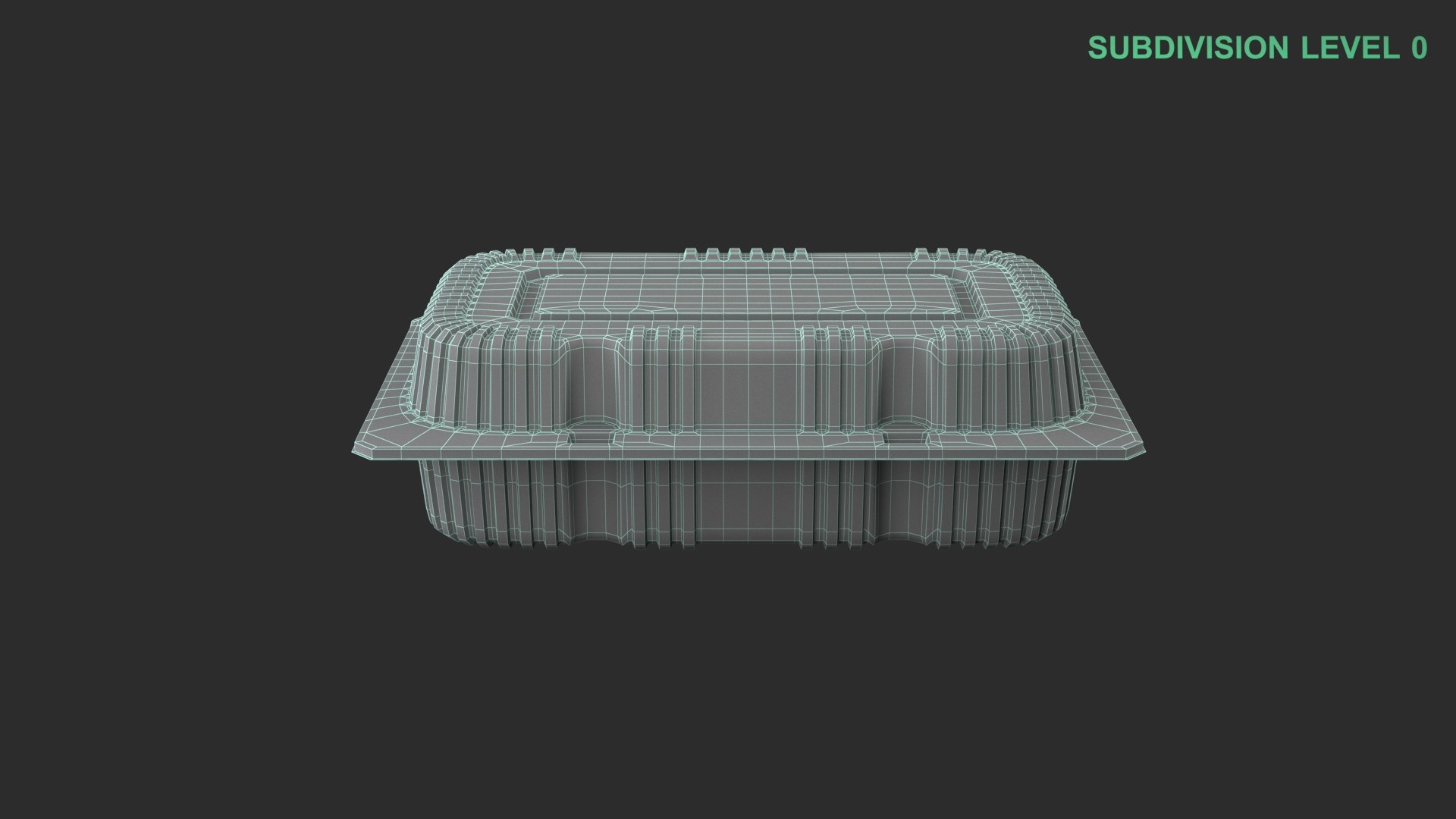 Food Container 3D Model - TurboSquid 2343536