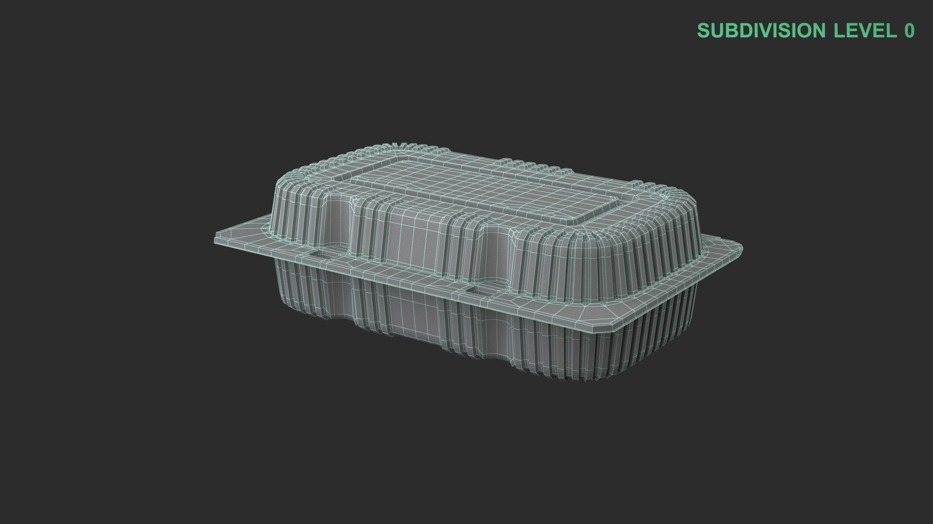 Food Container 3D Model - TurboSquid 2343536