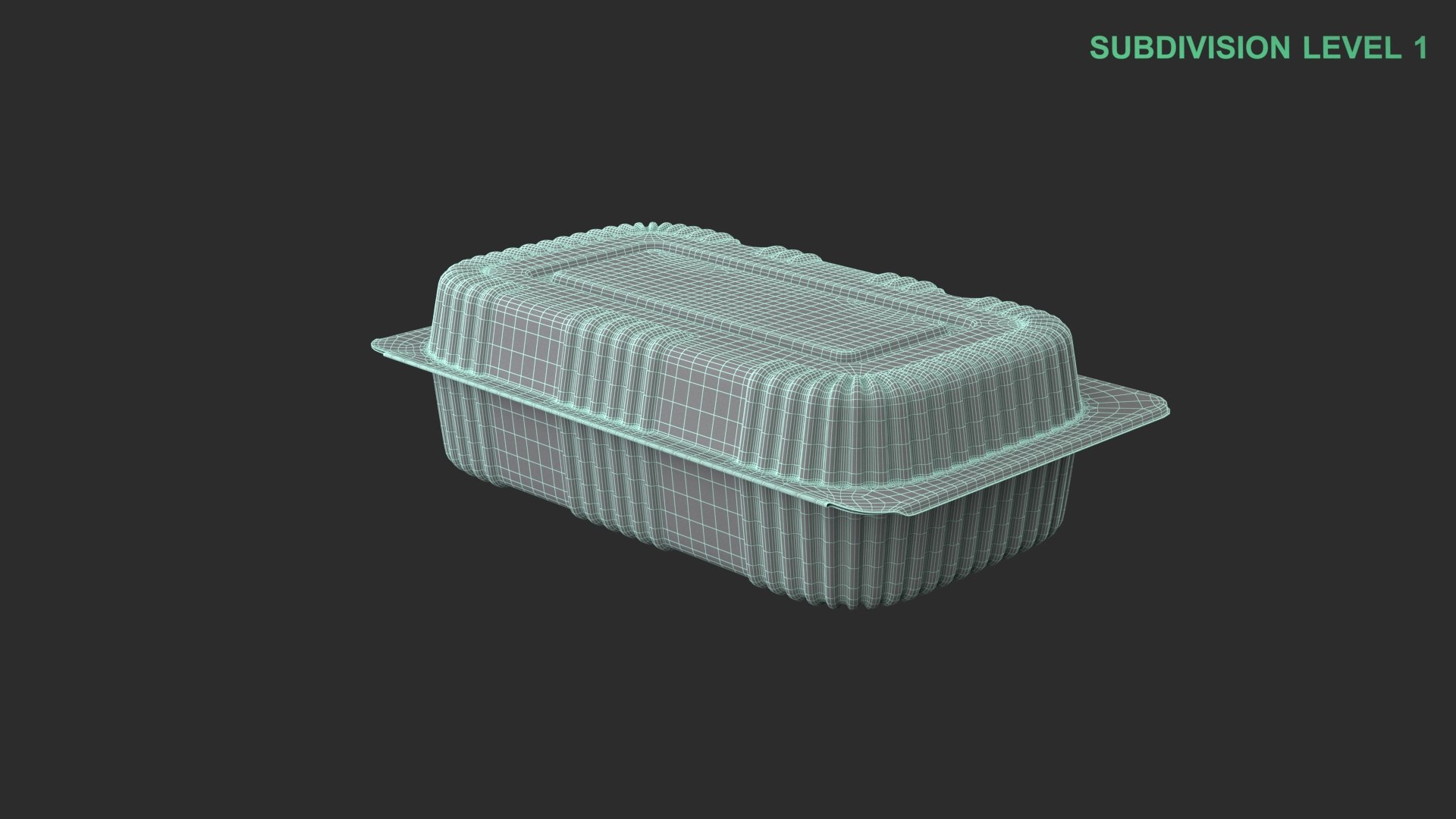 Food Container 3D Model - TurboSquid 2343536