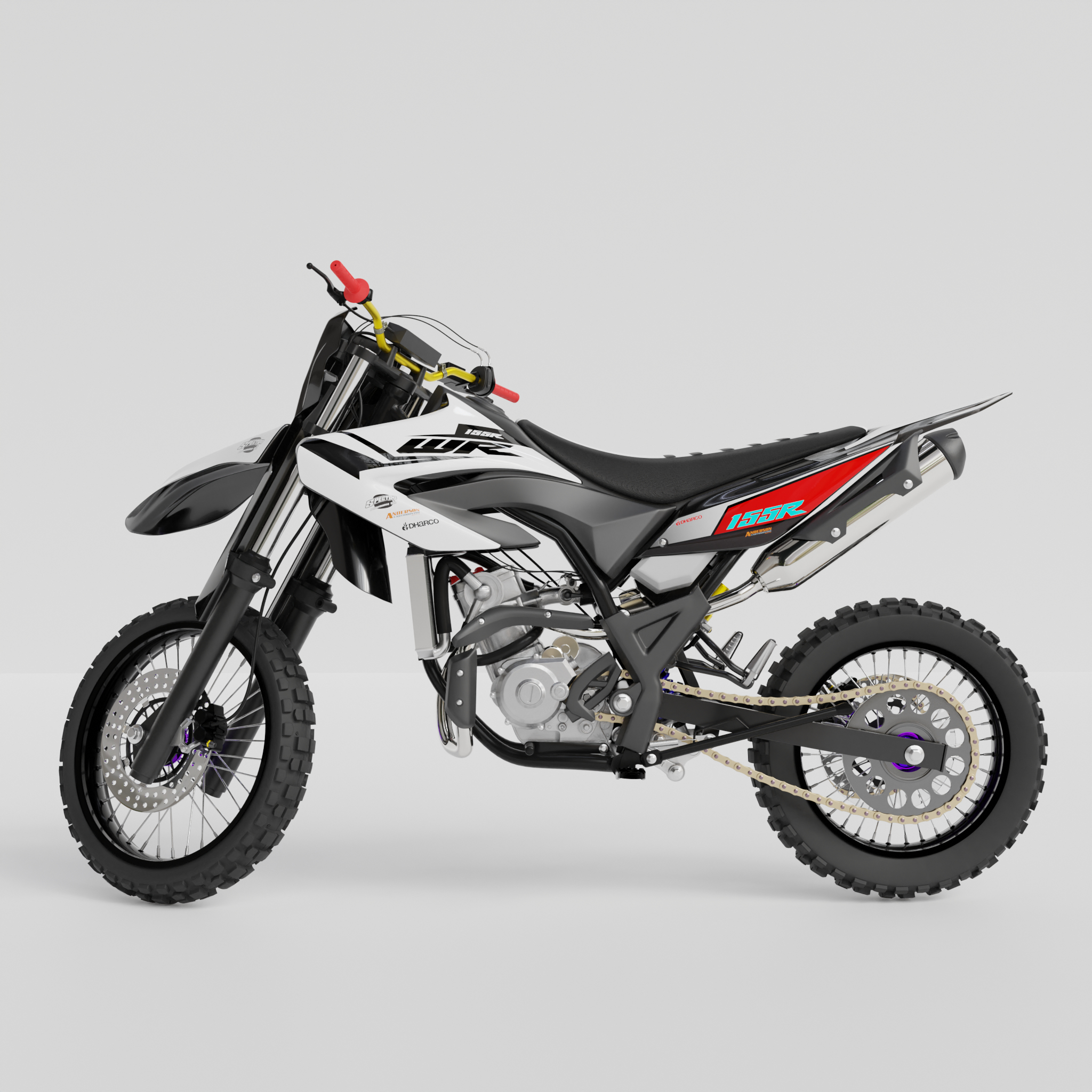 modelo 3d Yamaha wr 155 all new - TurboSquid 2092463