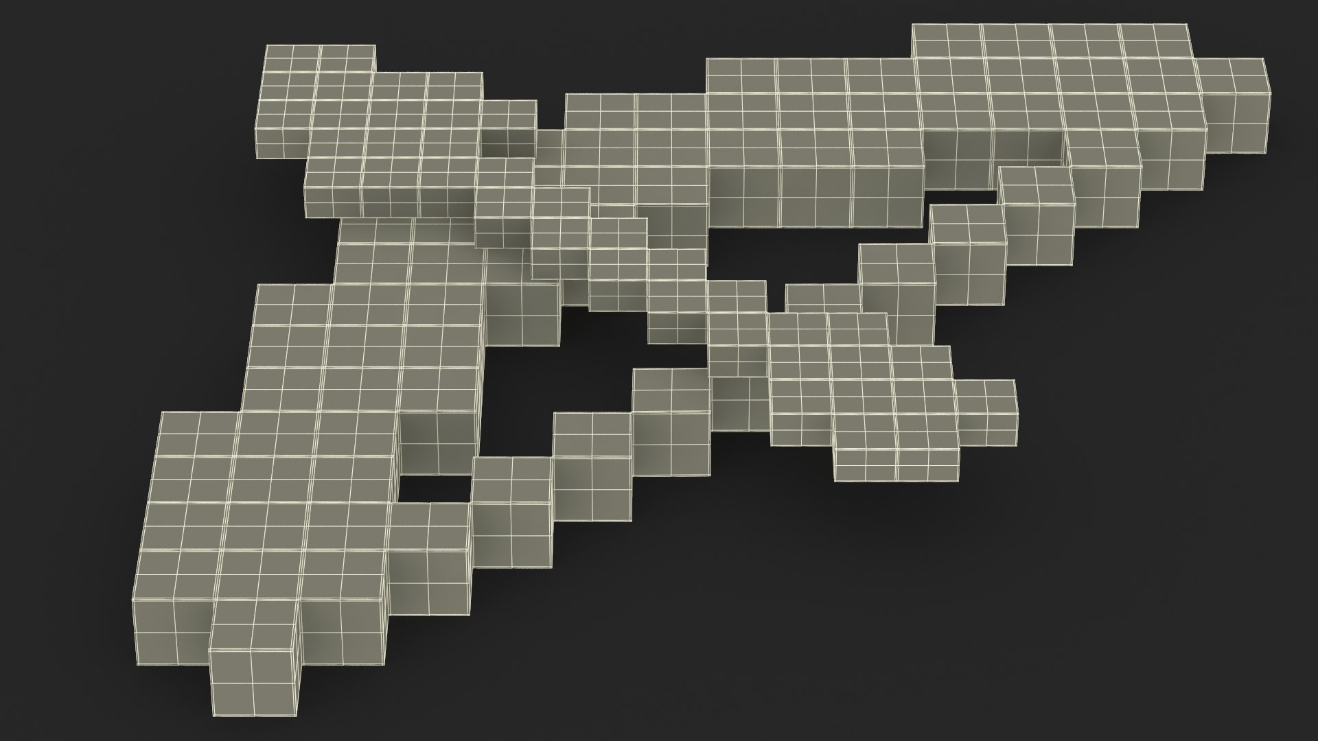 Minecraft Bow And Arrow 3D Model - TurboSquid 2292452