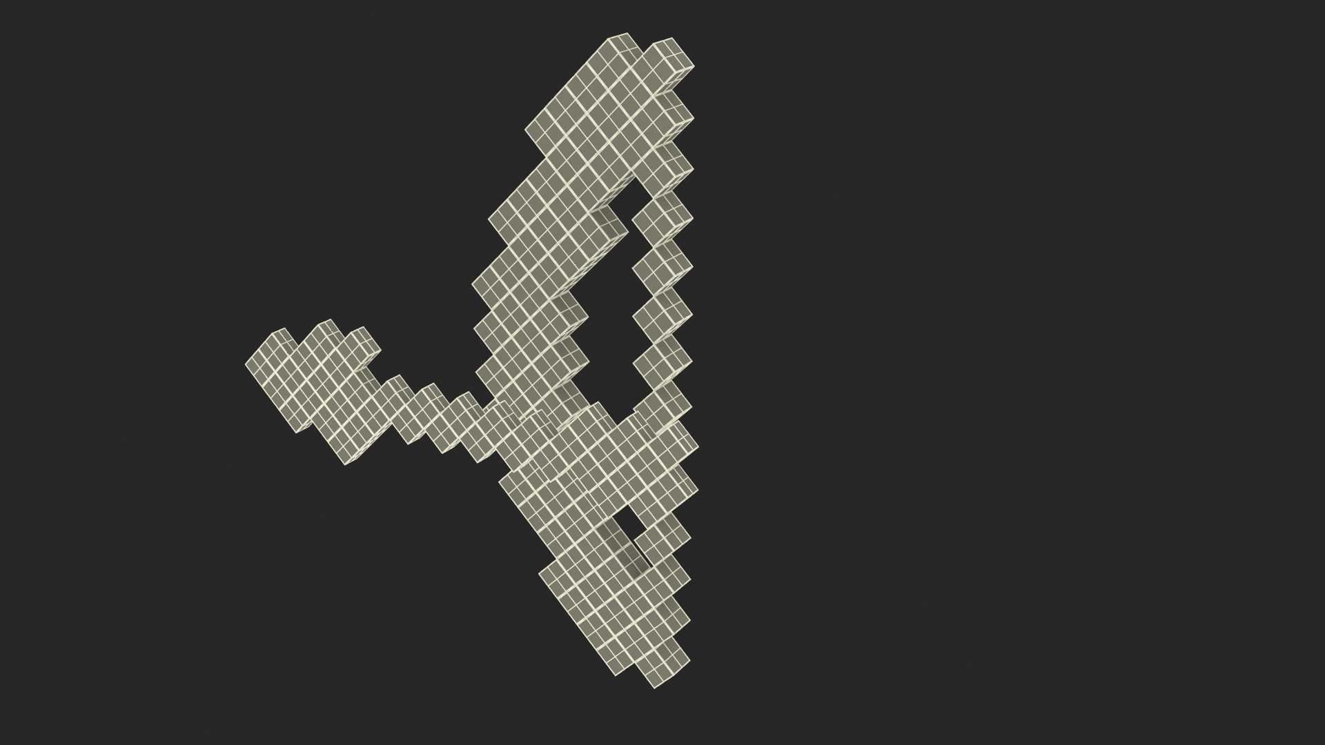 Minecraft Bow And Arrow 3D Model - TurboSquid 2292452