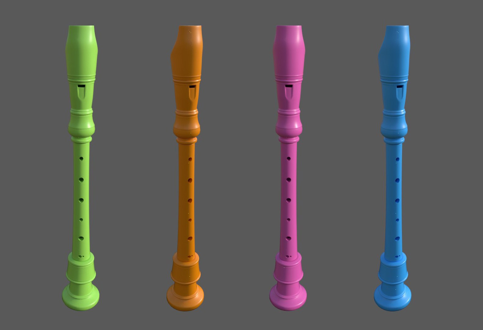 3D Flute - - TurboSquid 1574088