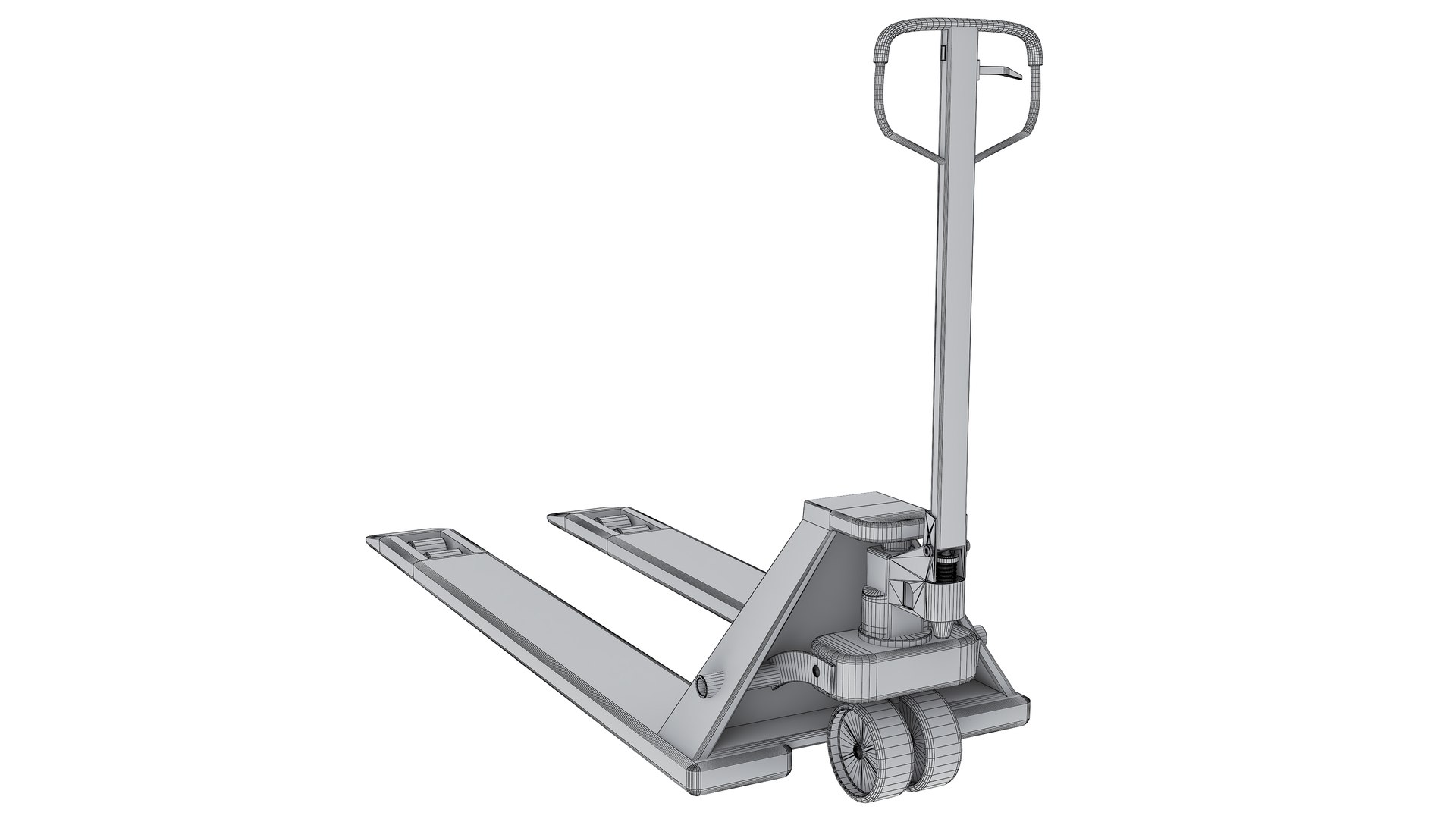 3D Industrial Pallet Jack - TurboSquid 2270380