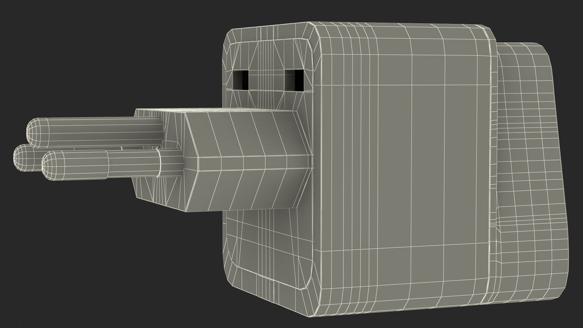 3D model Type N Universal Plug Adapter Black - TurboSquid 1839921