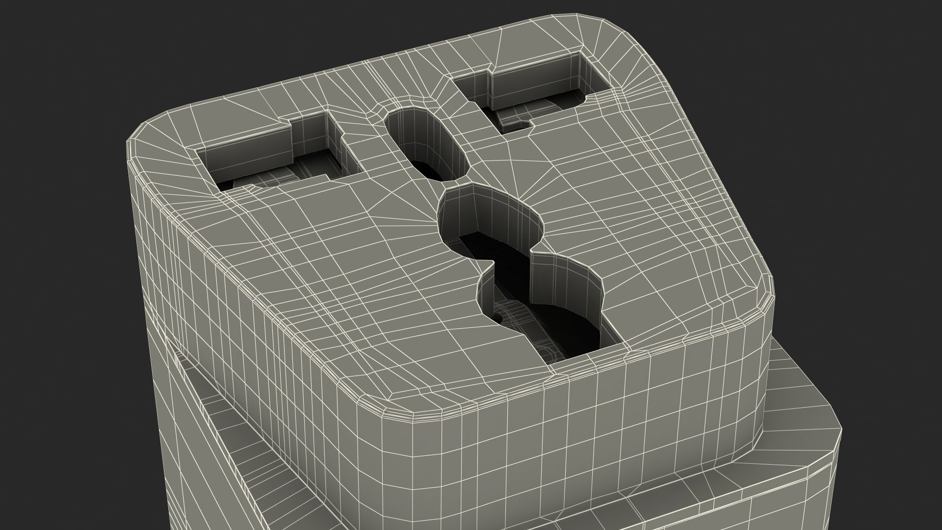 3D model Type N Universal Plug Adapter Black - TurboSquid 1839921