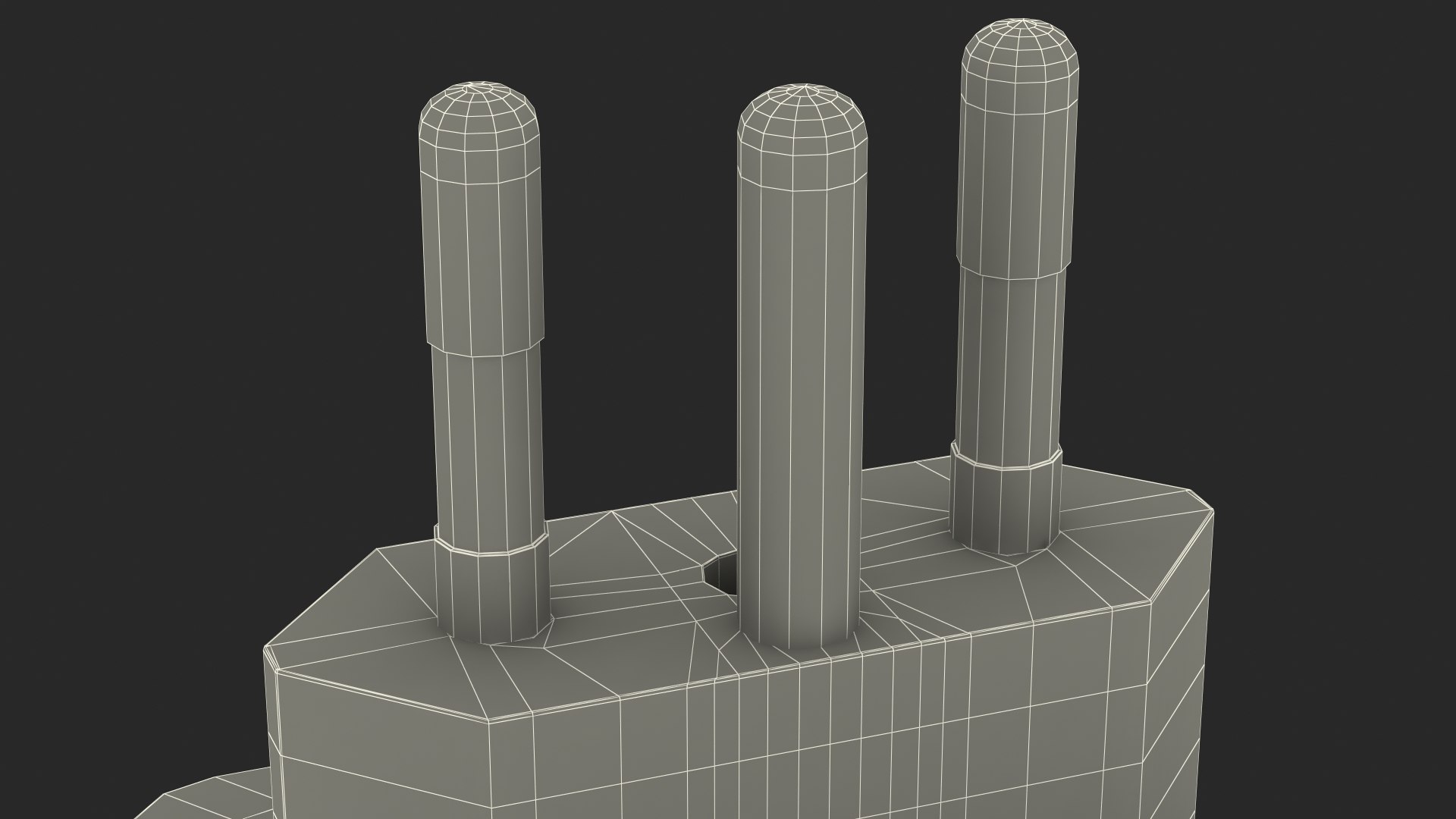 3D model Type N Universal Plug Adapter Black - TurboSquid 1839921