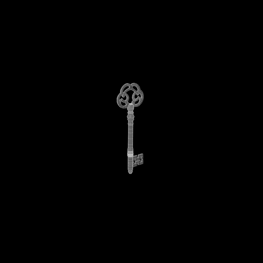 3D Old Manor Key - TurboSquid 1560009