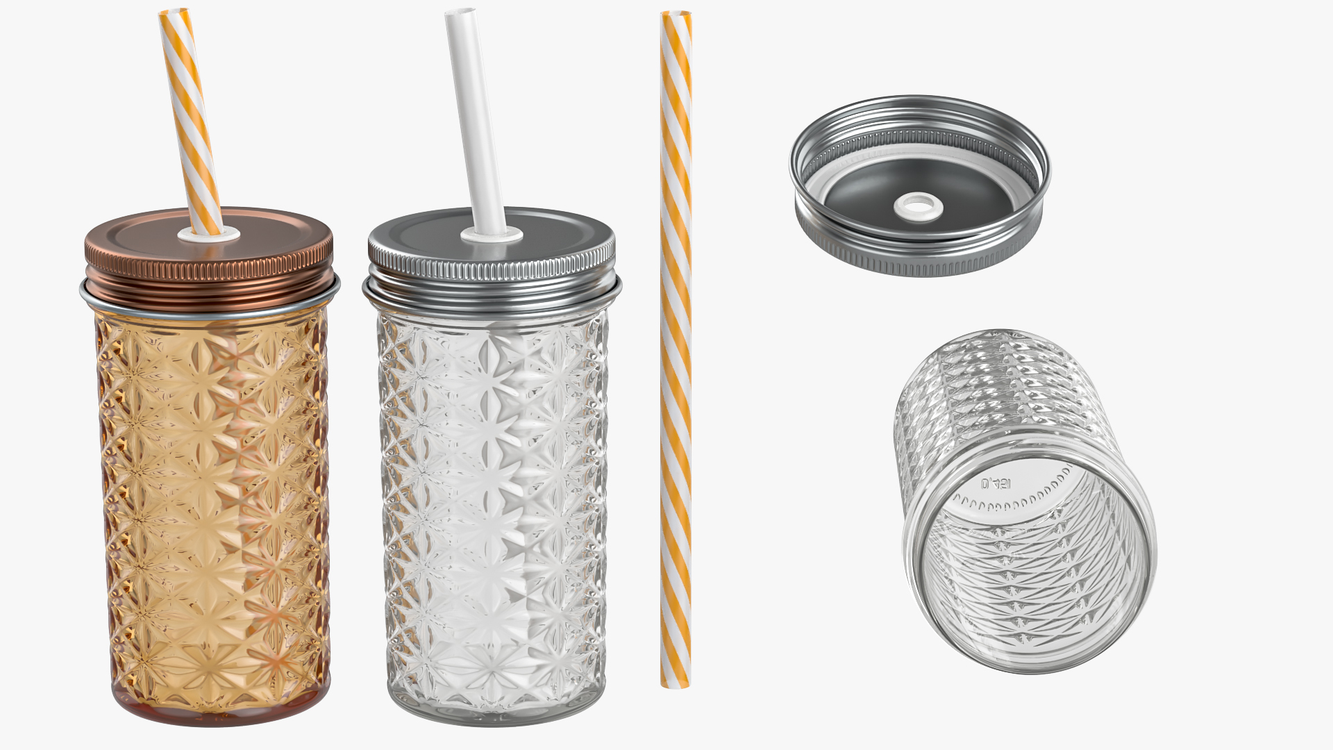 3D Mason Mug Quilted Model - TurboSquid 2260017