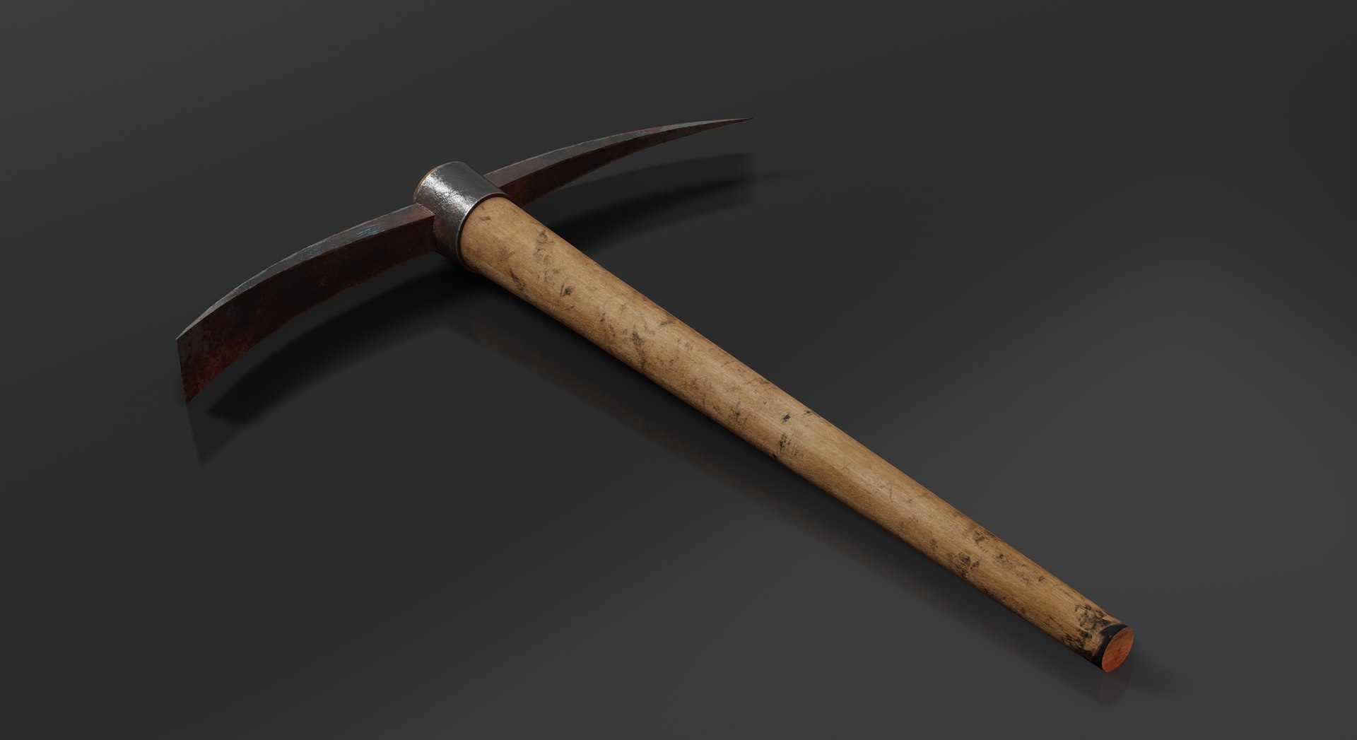 3D Model Pickaxe PBR Game-Ready Low-poly 3D Model - TurboSquid 1977528