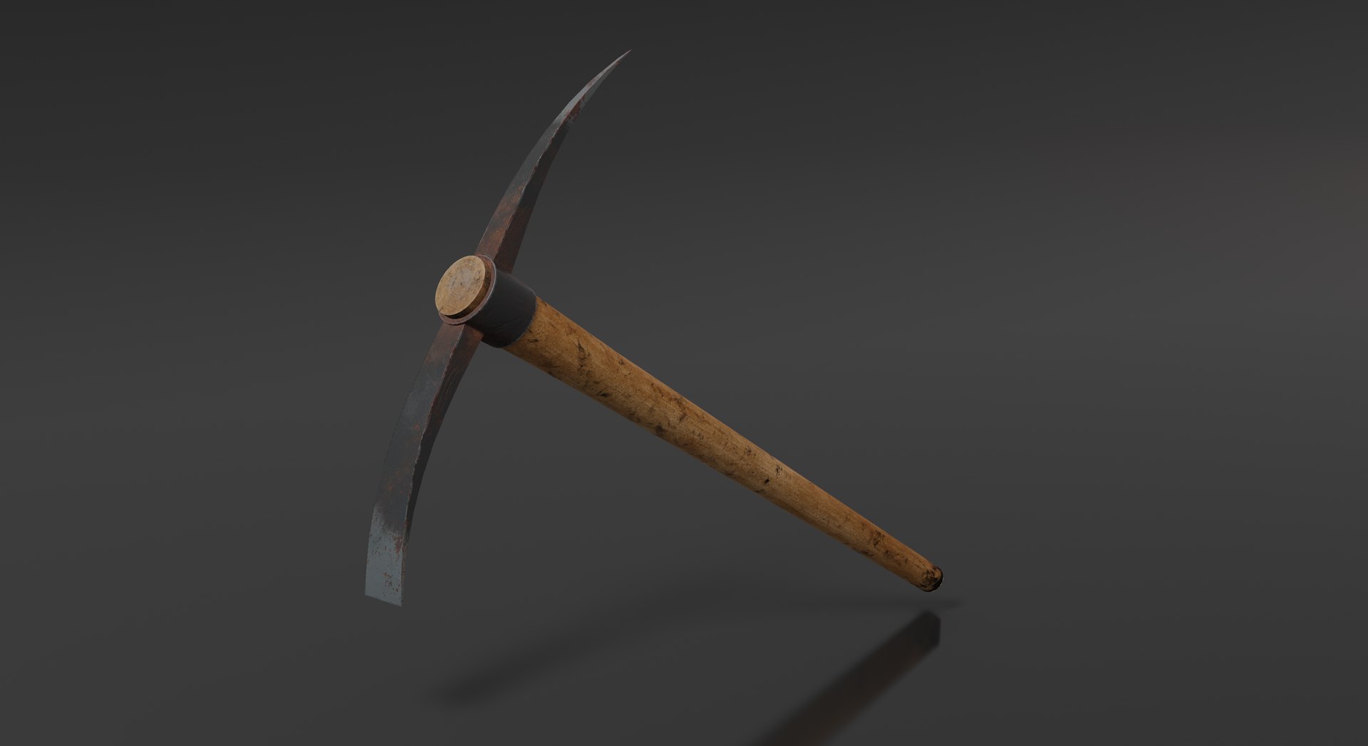 3D Model Pickaxe PBR Game-Ready Low-poly 3D Model - TurboSquid 1977528