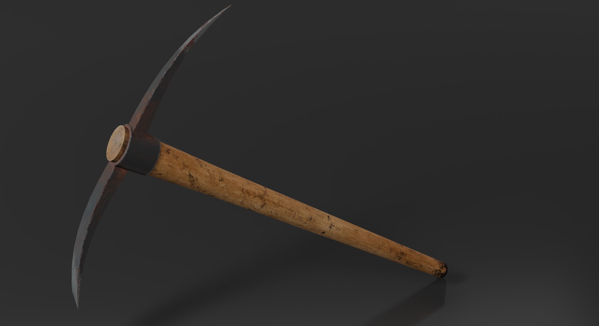 3D Model Pickaxe PBR Game-Ready Low-poly 3D Model - TurboSquid 1977528