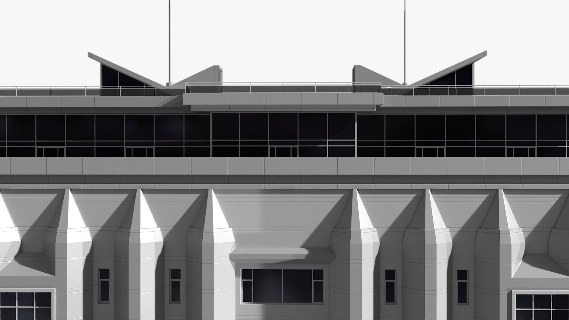 3D Concept Commercial Building - TurboSquid 2330120