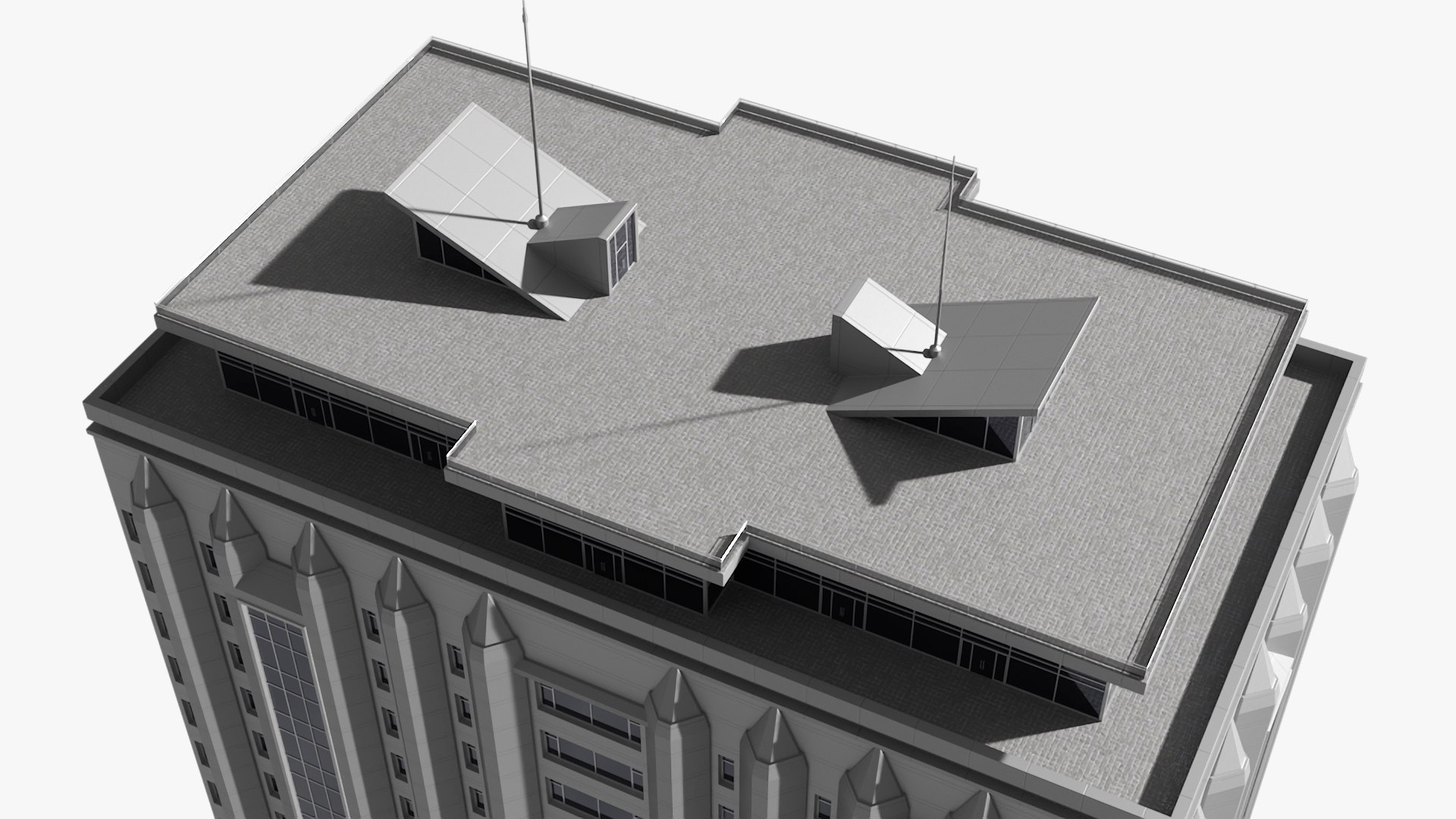 3D Concept Commercial Building - TurboSquid 2330120