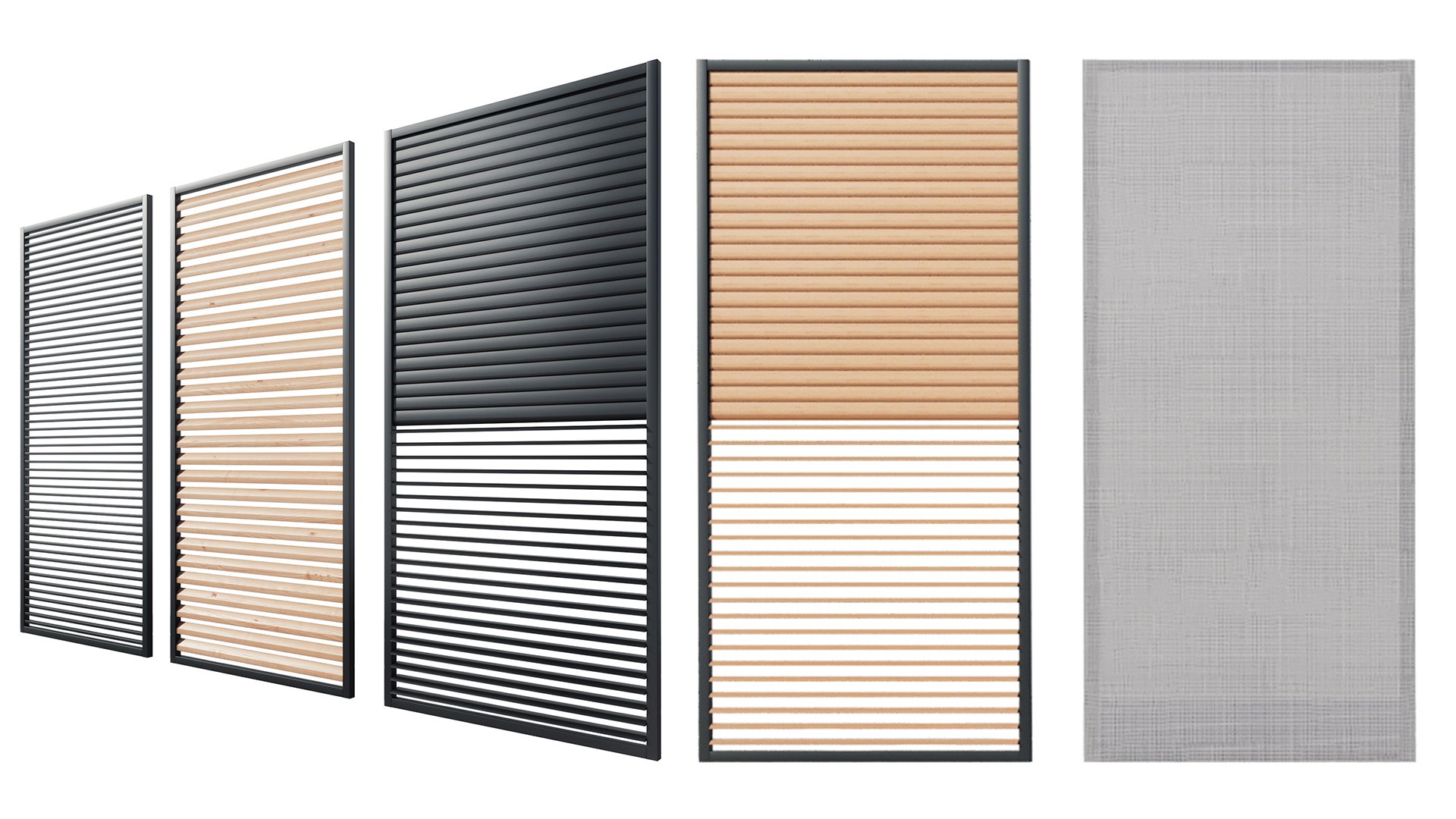 3D Renson LOGGIA Sliding Panels Model - TurboSquid 1795236