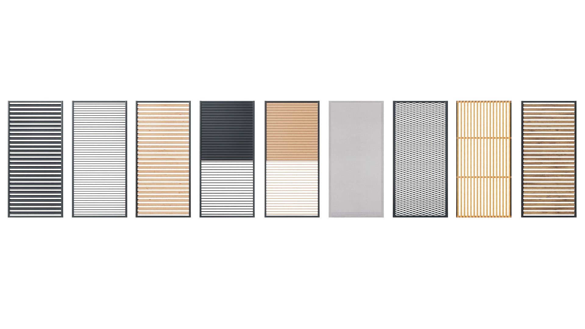 3D Renson LOGGIA Sliding Panels Model - TurboSquid 1795236