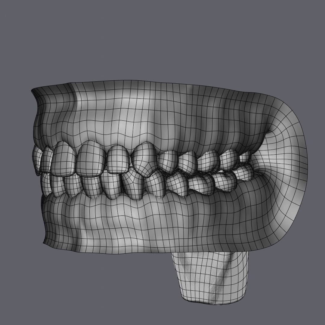 3D human mouth teeth model - TurboSquid 1278134