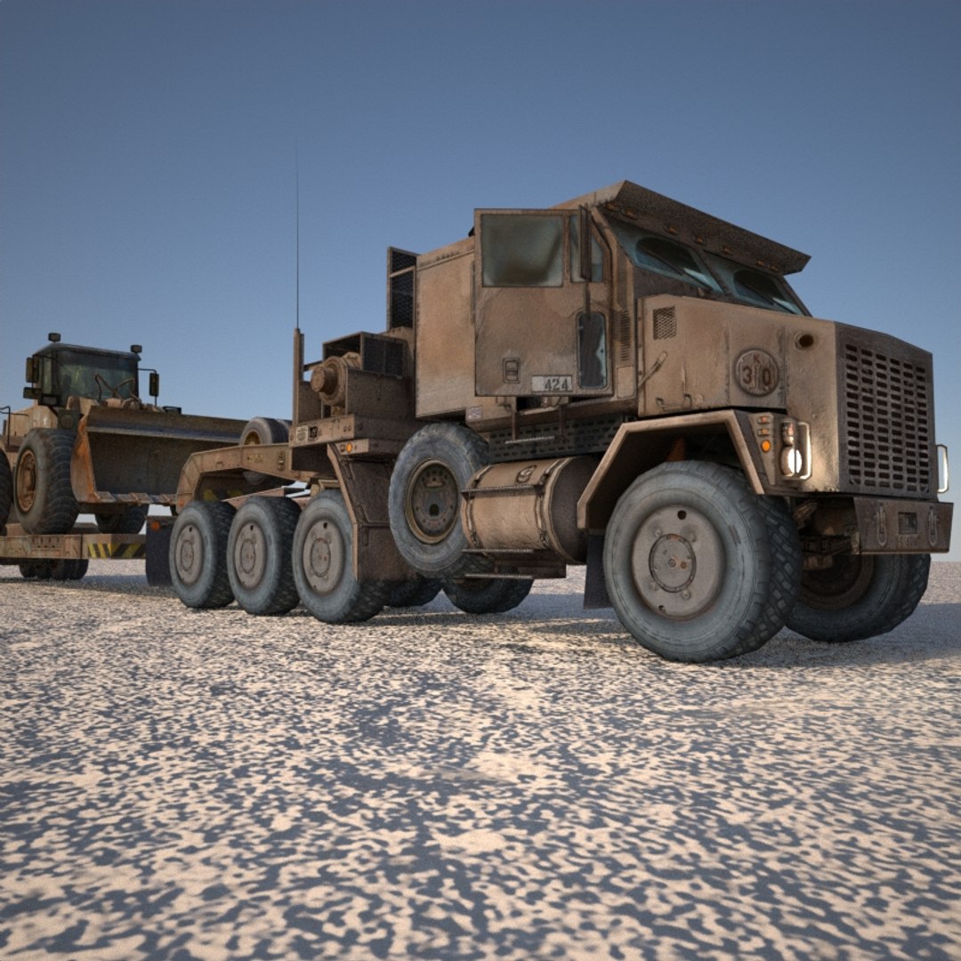 Military Loader Excavator Truck Max