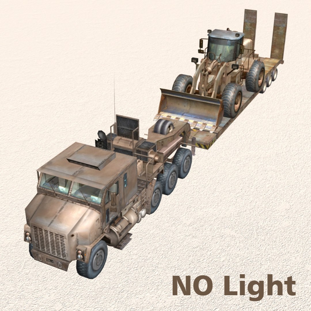 Military Loader Excavator Truck Max