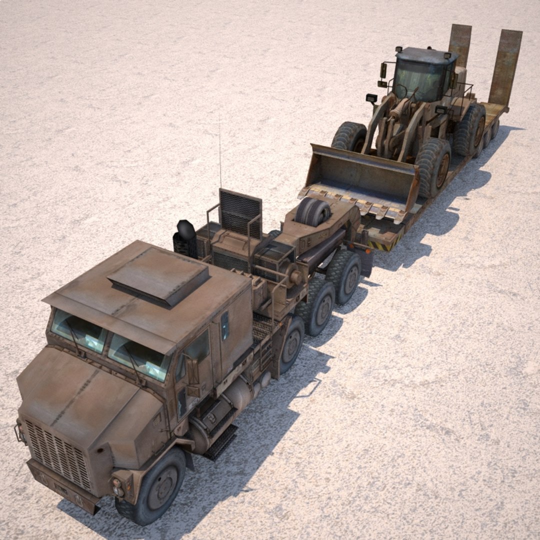 Military Loader Excavator Truck Max