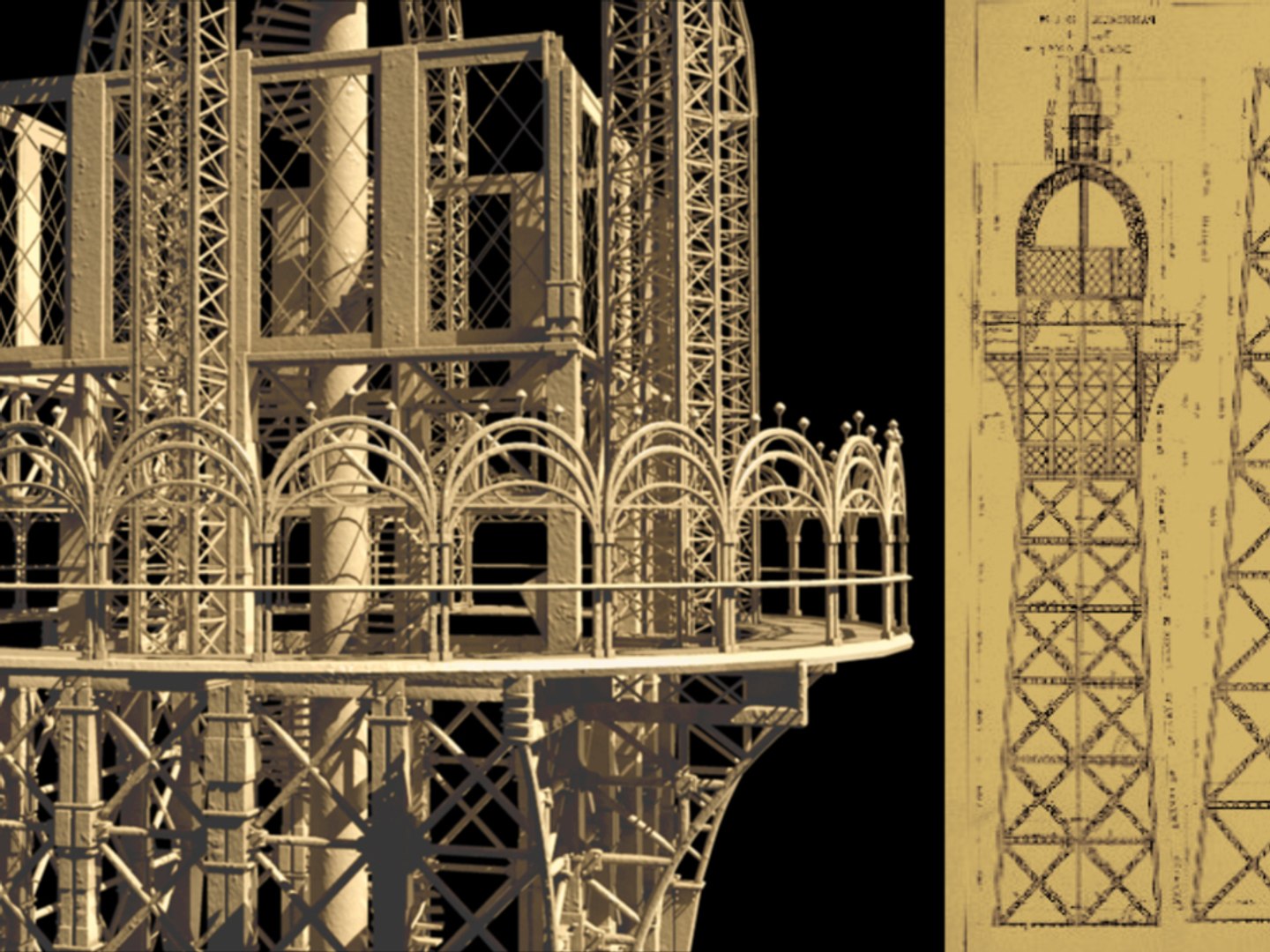 3d Obj Eiffel Tower