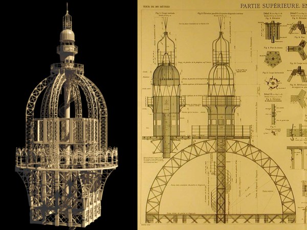 3d obj eiffel tower
