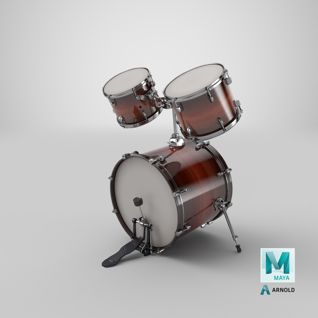 Bass Drum N Small 3D Model - TurboSquid 1509742