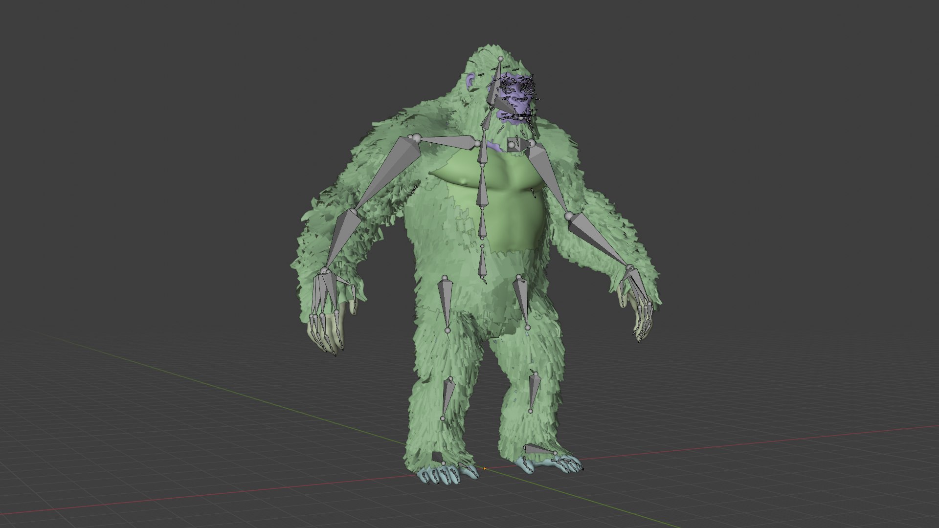 3D King Kong Model - TurboSquid 2369887