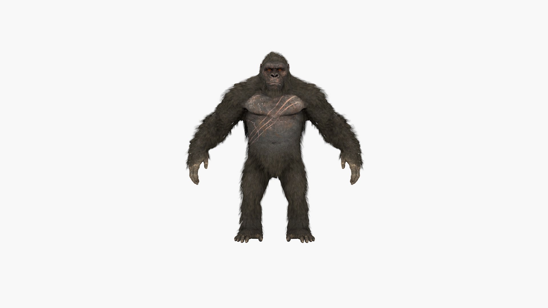 3D King Kong Model - TurboSquid 2369887