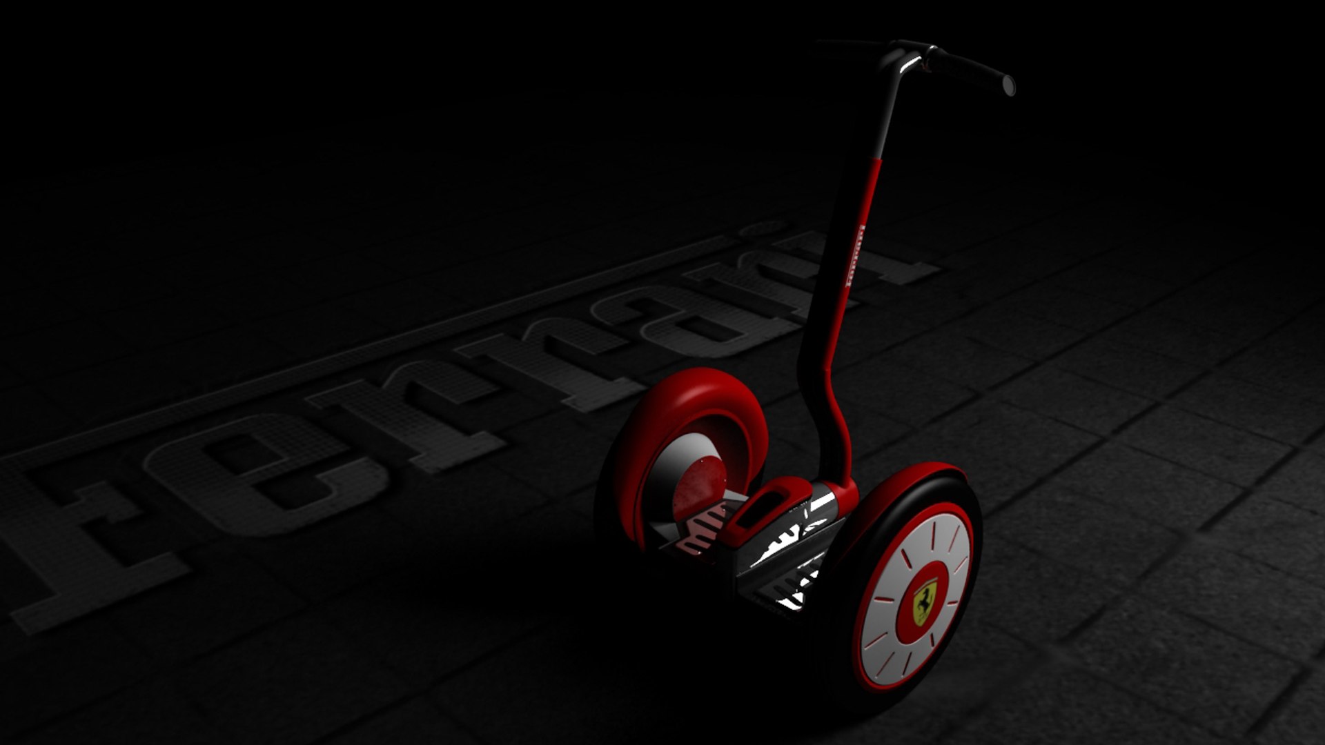 Segway 3d Obj