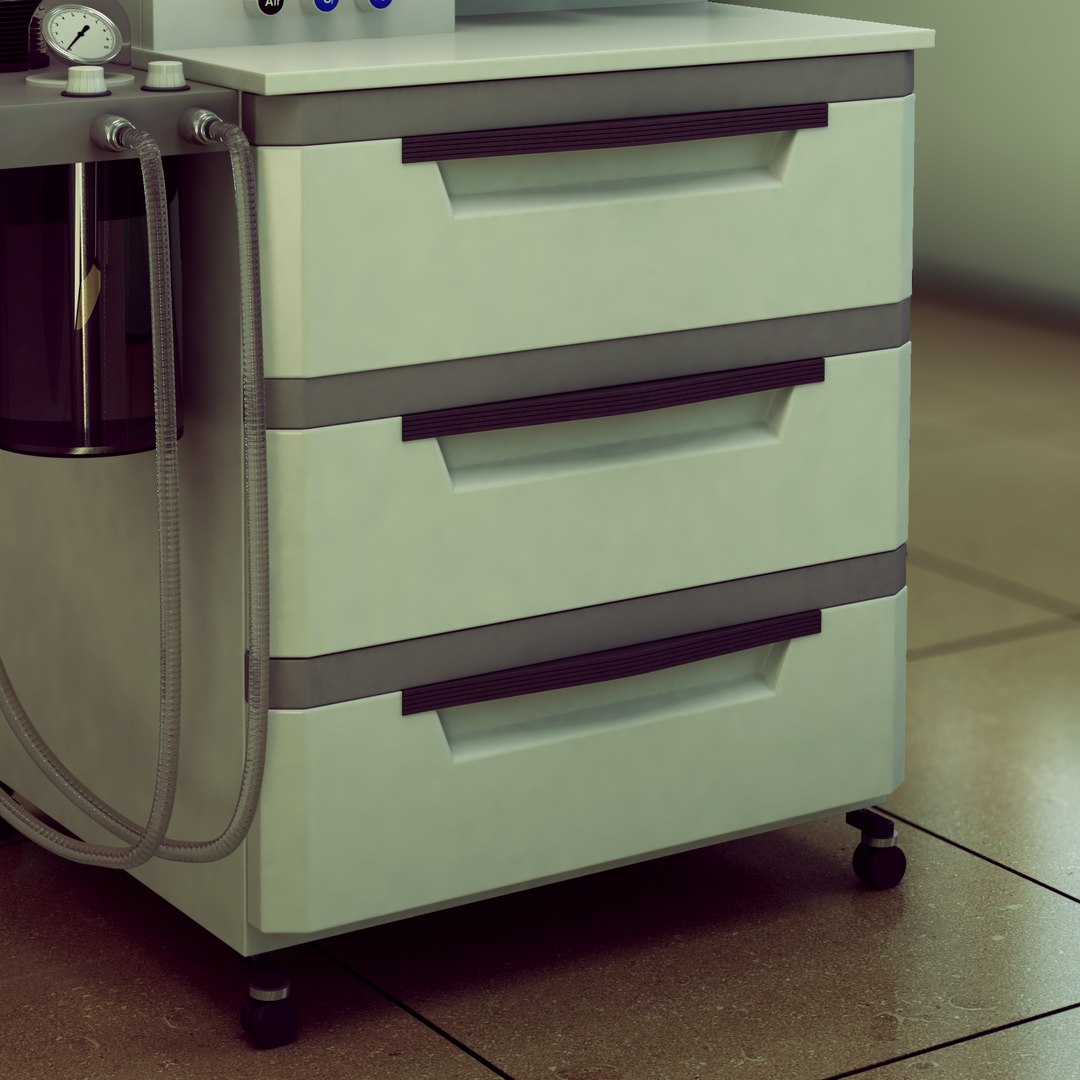 3d Model Anesthesia Machine