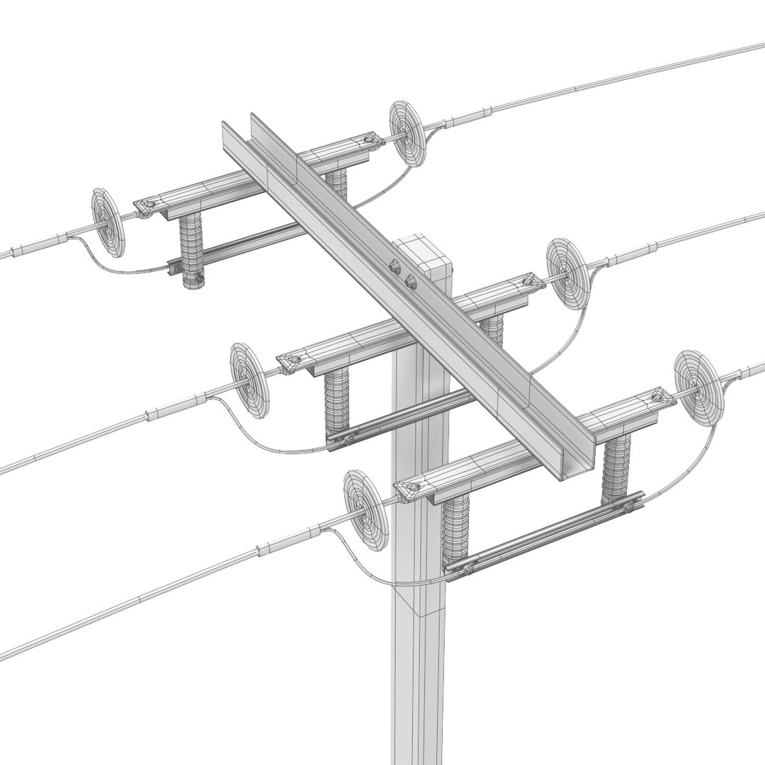 3d Electric Line