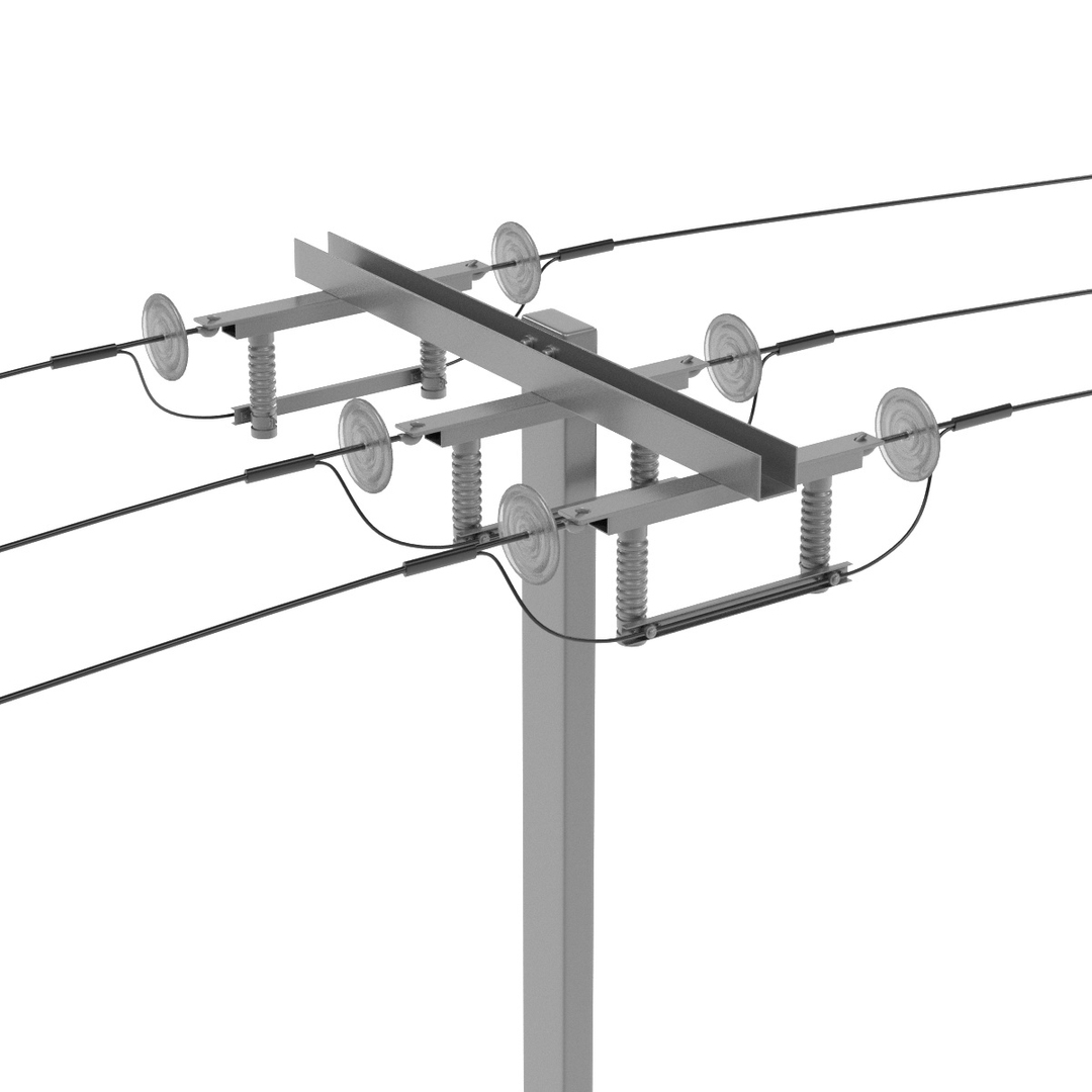 3d Electric Line