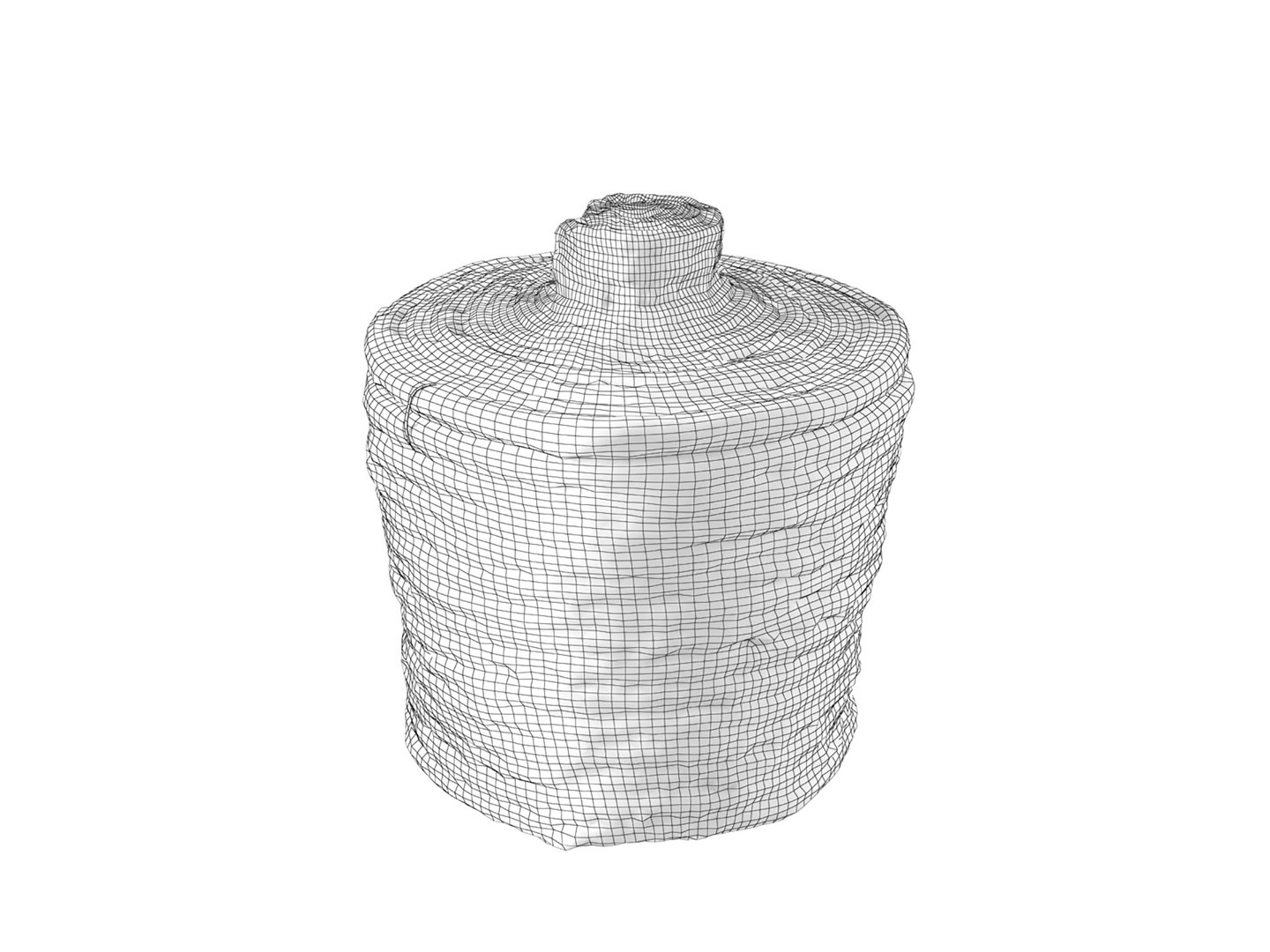 Woven Moroccan Storage Box 3D - TurboSquid 2152705