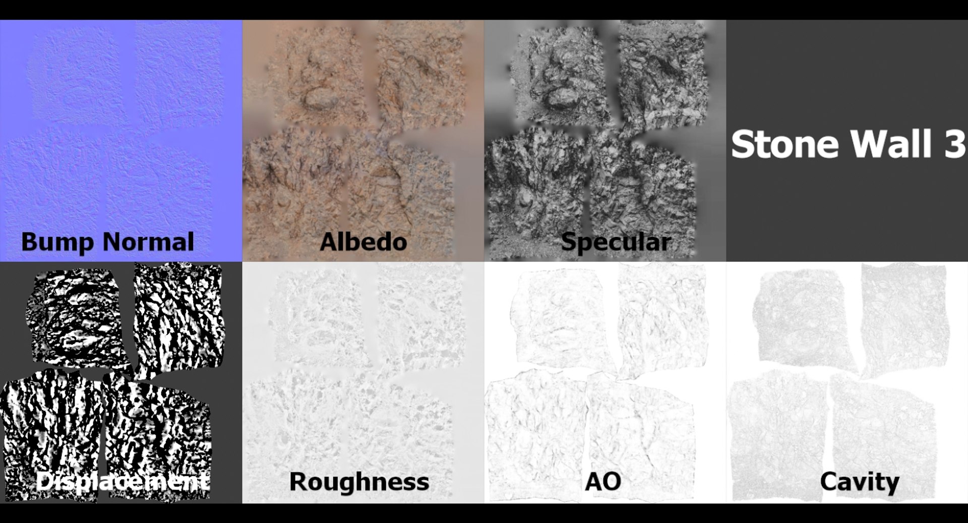 Wall Scanned 3D Model - TurboSquid 1417219