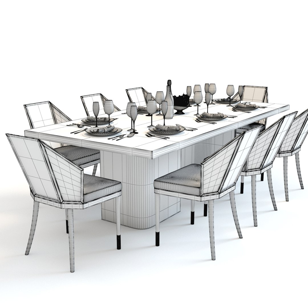 Set Bakers Liquid Table 3D - TurboSquid 1343980