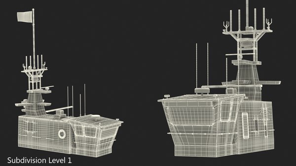 Conning tower model - TurboSquid 1704141