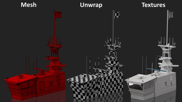 Conning tower model - TurboSquid 1704141