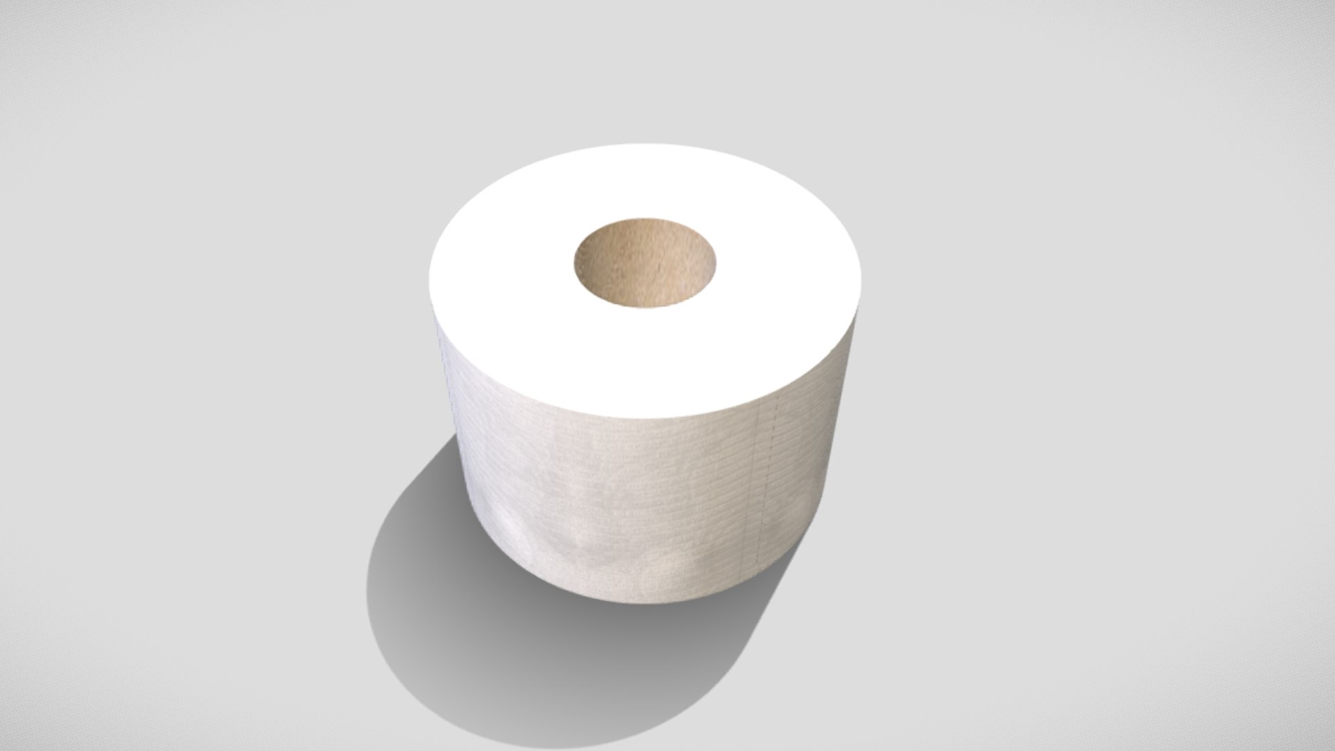 Toilet Paper Roll 3D Model - TurboSquid 1803638