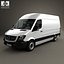 mercedes-benz sprinter panel 3d model