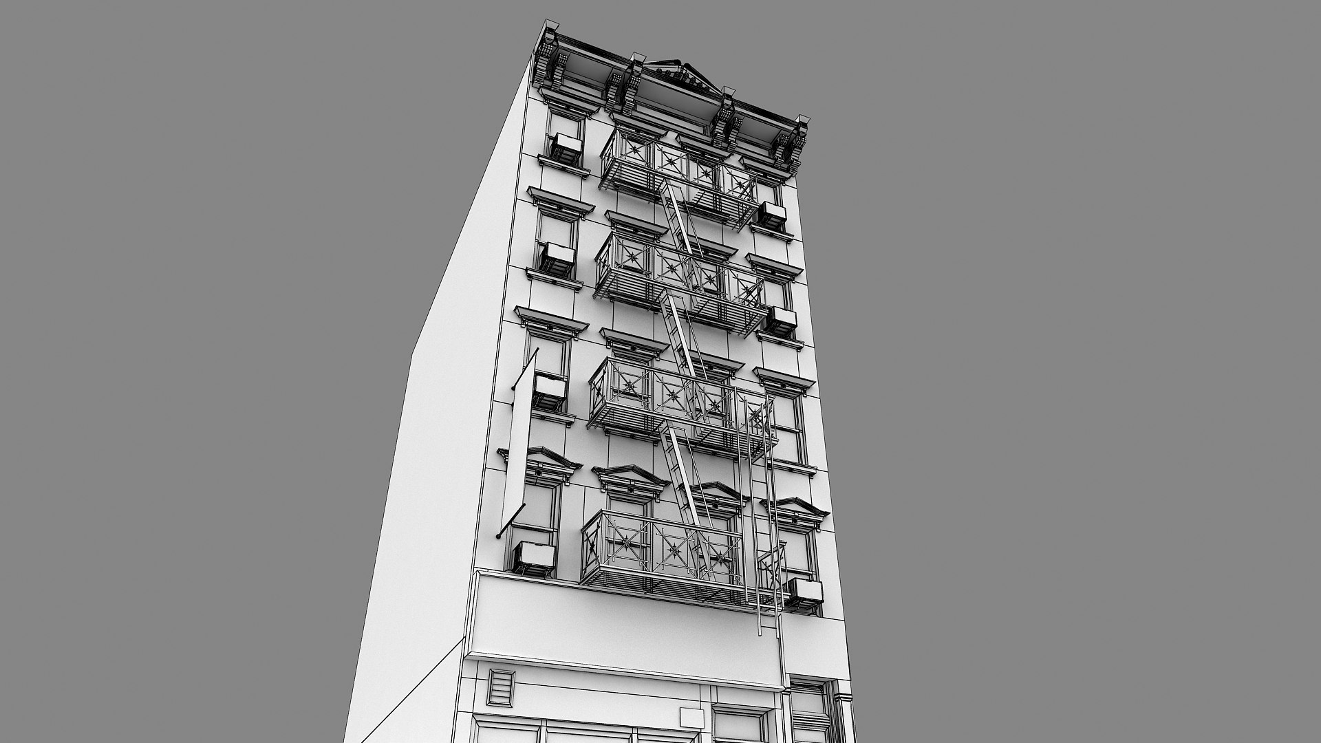 3D NYC New York City Building 06 Model - TurboSquid 1900985