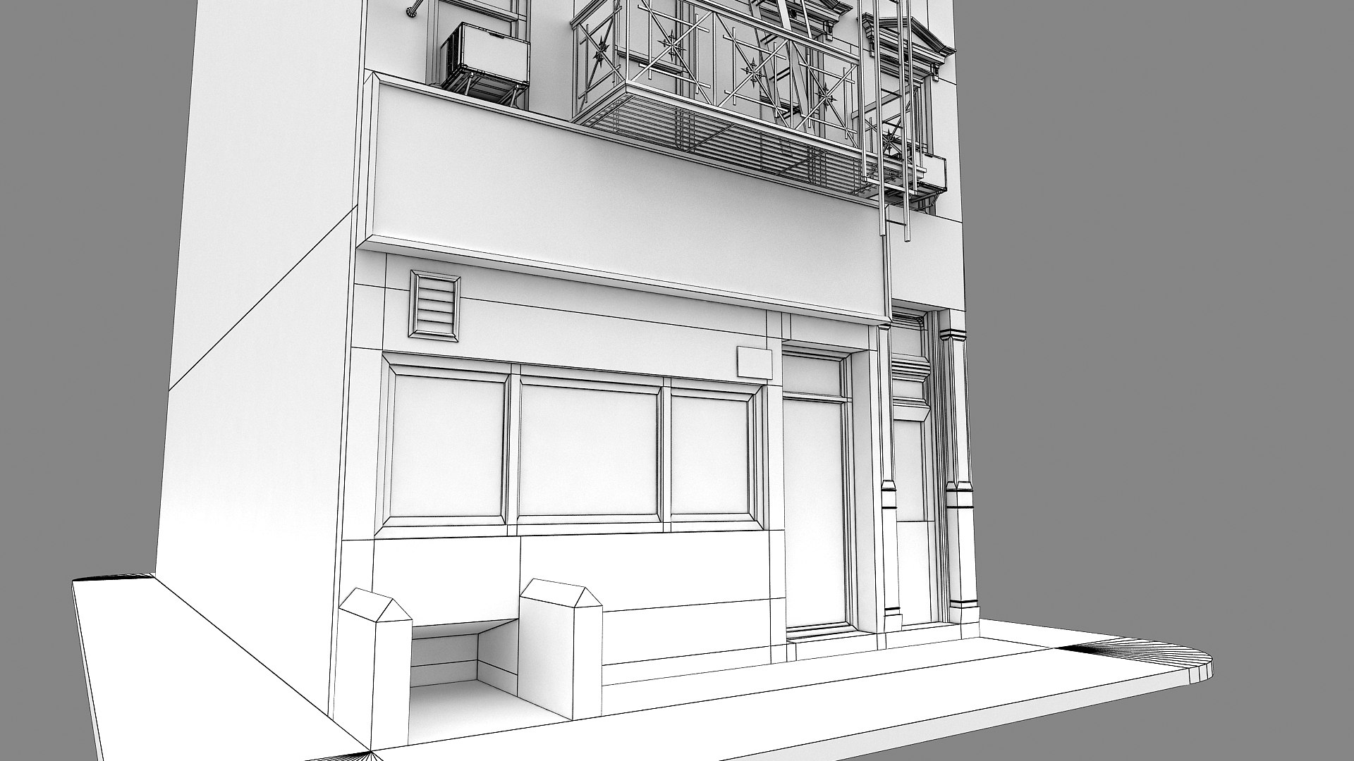 3D NYC New York City Building 06 Model - TurboSquid 1900985