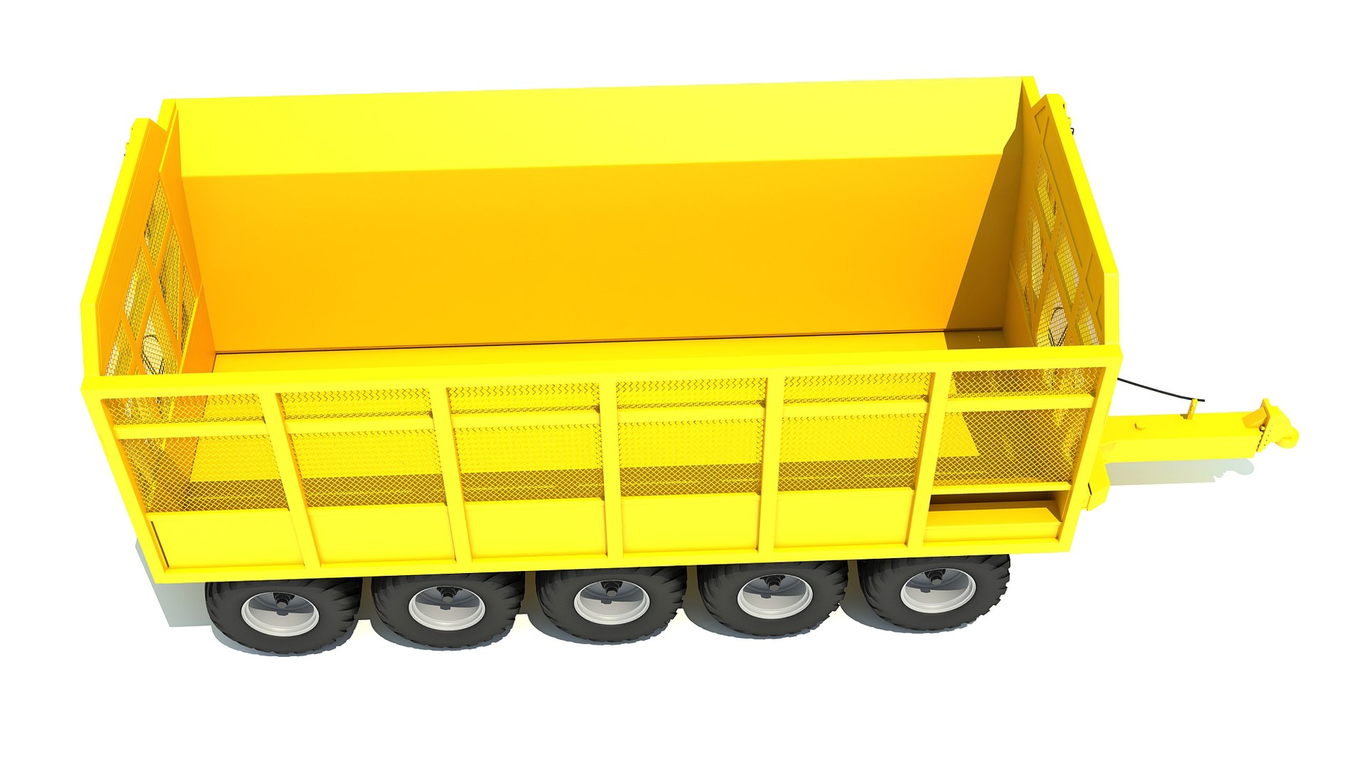 Cane Transfer Trailer Model - TurboSquid 1797185